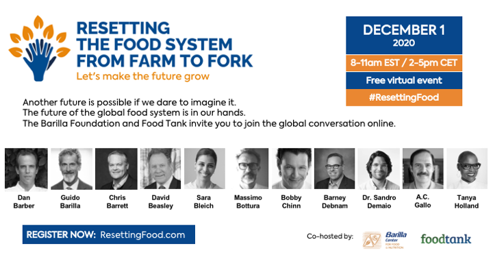 Resetting the Food System from Farm to Fork: Setting the Stage for the ...