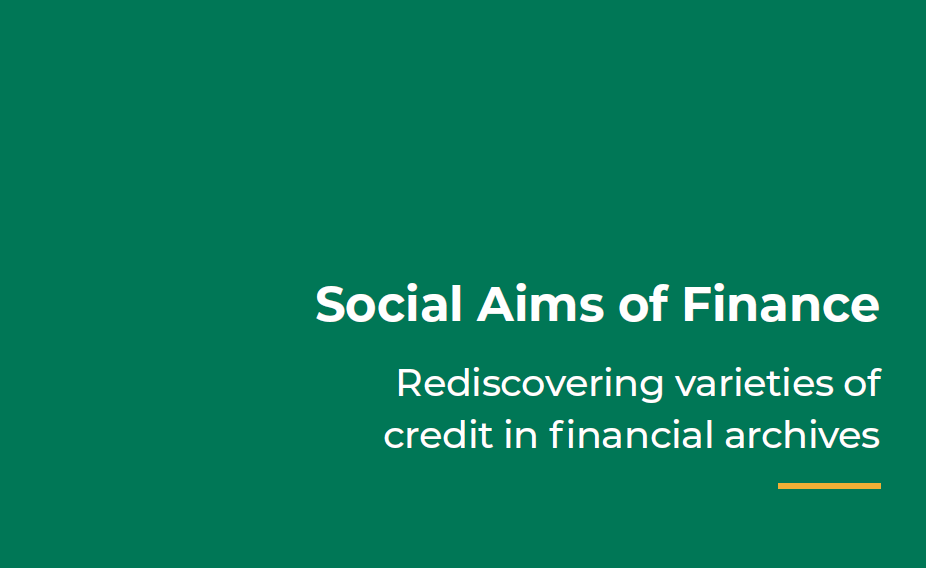 Fondazione 1563 publishes "Social Aims of Finance" exploring ...